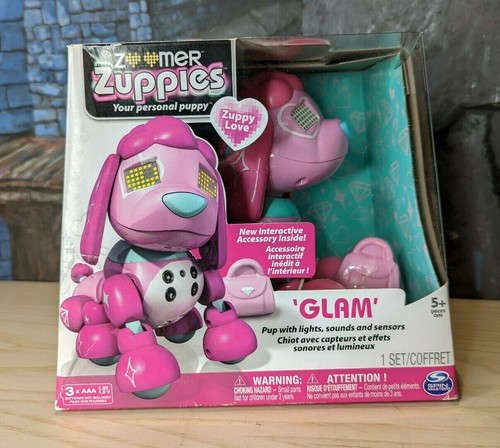 Zoomer Zuppies GLAM Interactive Personal Robot Pink Puppy Dog ...