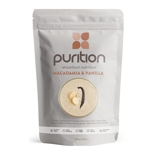 Purition Purition Wholefood Nutrition with Macadamia & Vanilla 250g-5 ...