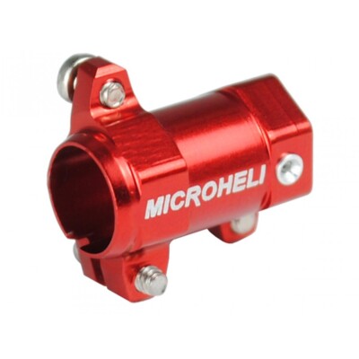 MH Aluminum Tail Motor Mount (RED) (For MH Tail Motor Mount W/ Fin Set ...