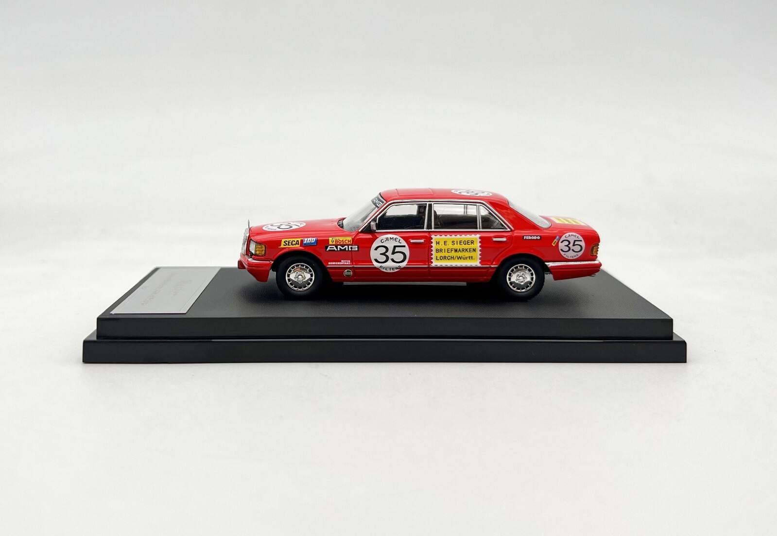 Master 1:64 Mercedes-Benz 560sel W126 (Red Pig) Diecast Model | eBay