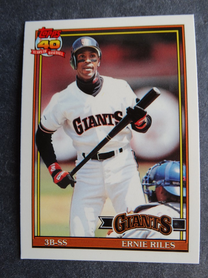1991 Topps Tiffany Baseball Cards Complete Your Set You U Pick From ...
