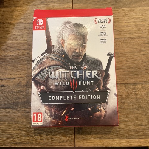 The Witcher 3 III Wild Hunt Complete Edition Nintendo Switch CASE ONLY ...