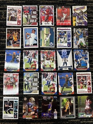 LOT Of 25 Sports Cards TOM BRADY, CHIPPER JONES,JERRY RICE, etc. | eBay