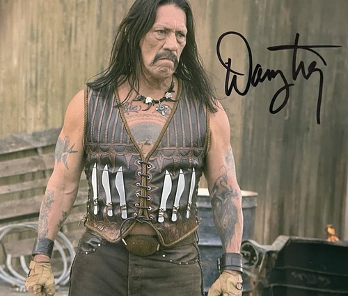 DANNY TREJO SIGNED AUTOGRAPH MACHETE 8X10 COLOR PHOTO COA | eBay UK