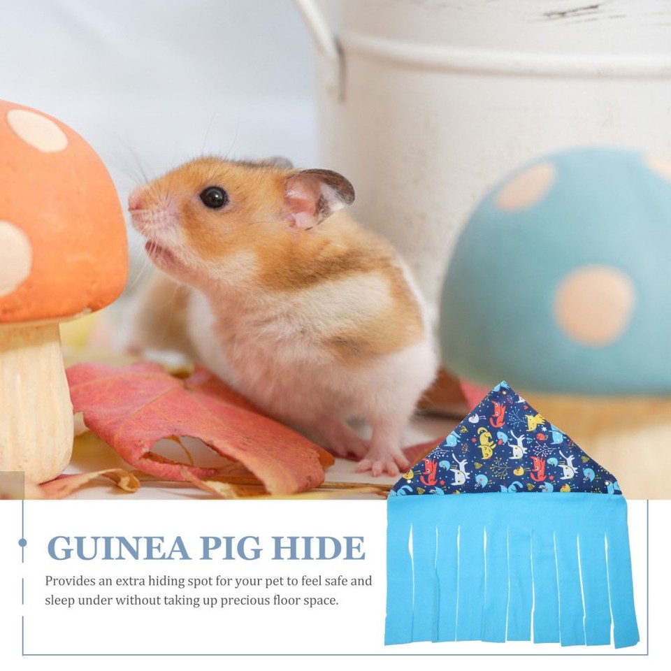 Small Pet Hideout Bunny Corner Hideaway Hamster Shelter House Cage ...
