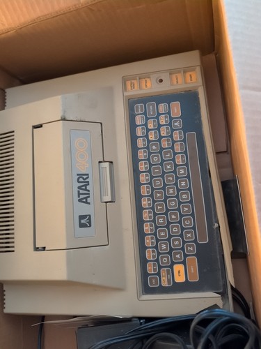Atari 400 Console Including Disks And Rana 1000 Disk Drive | eBay