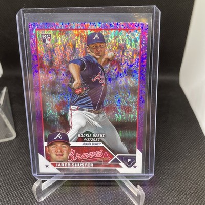 MLB 2023 Topps ATL BRAVES - Rookie Debut Jared Shuster US309 Purple ...
