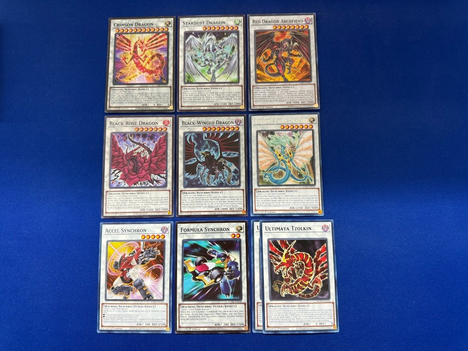 Yu-Gi-Oh! 5D's - Complete Signer Dragon Synchro Deck | eBay