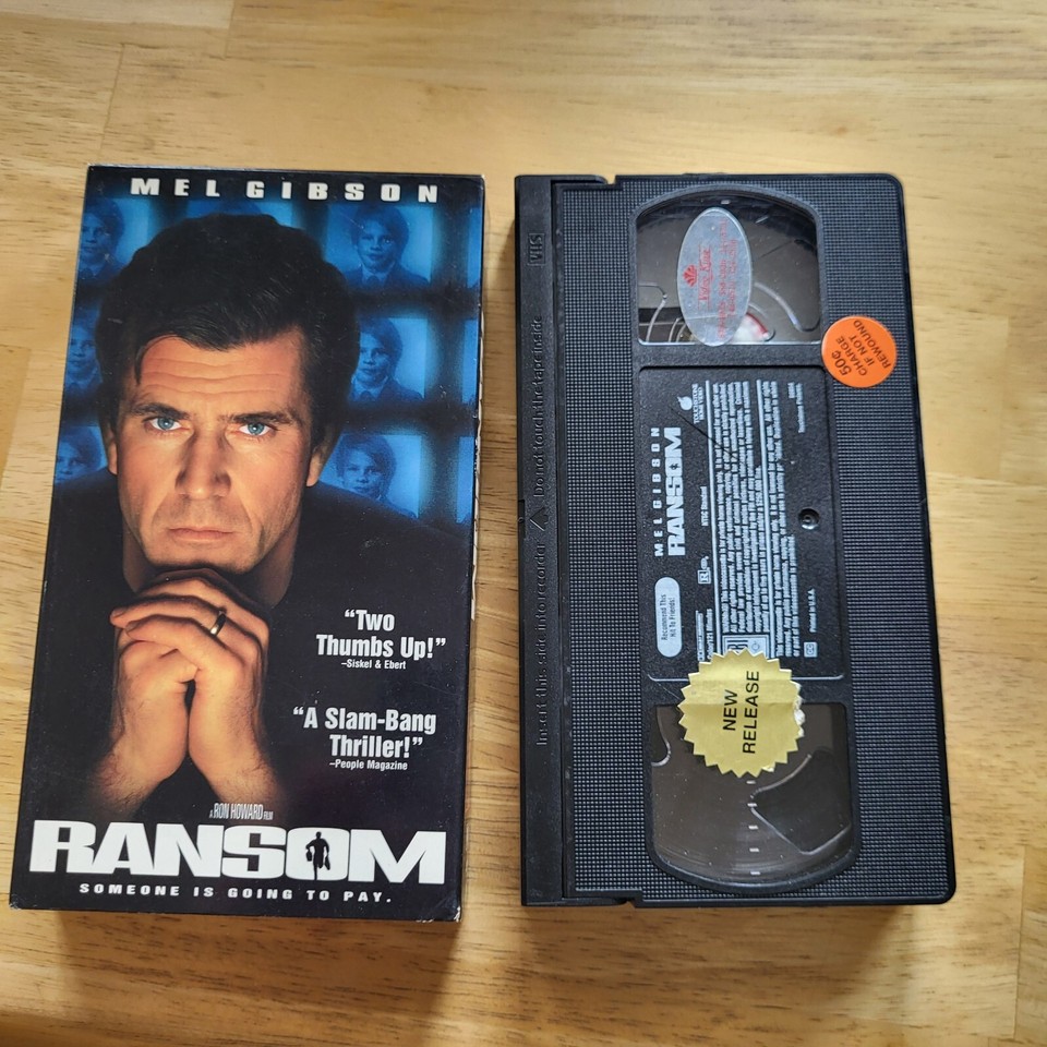Ransom (VHS, 1997) Mel Gibson 786936012736 | eBay