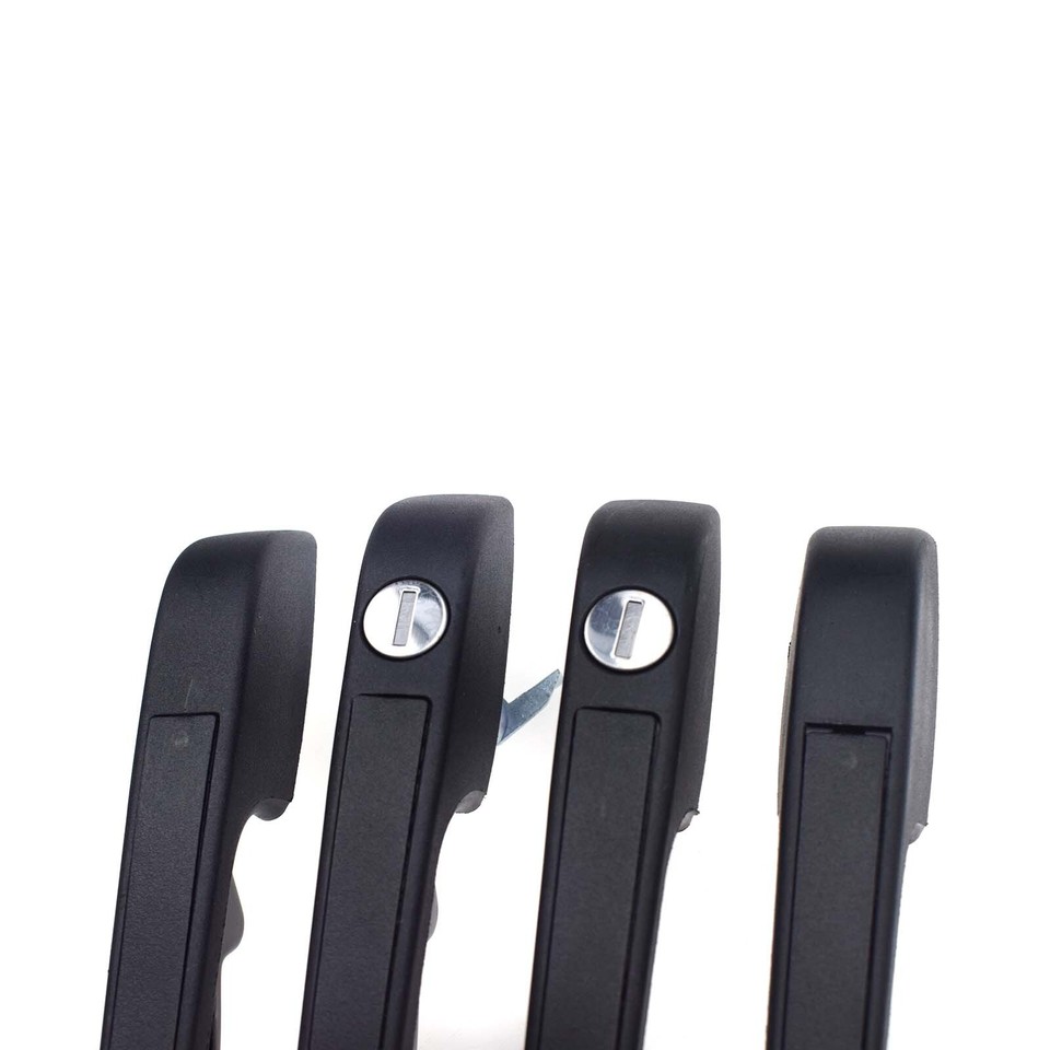 4 PCS Outer Door Handle with Keys for VW Golf Jetta MK1/MK2 Scirocco ...