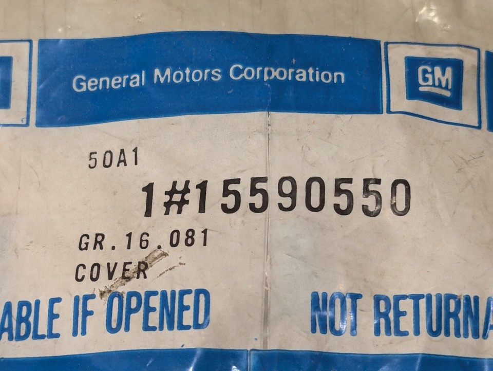 Genuine GM Instrument Panel Cover 15590550 NEW OEM Switch Trim Plate ...