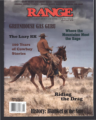 RANGE MAGAZINE COWBOY SPIRIT OF AMERICAN OUTBACK 2025 SPRING VERY GOOD ...