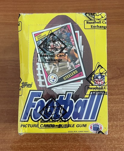 VINTAGE 1984 TOPPS FOOTBALL CARDS WAX BOX SEALED BBCE - NON X OUT ...