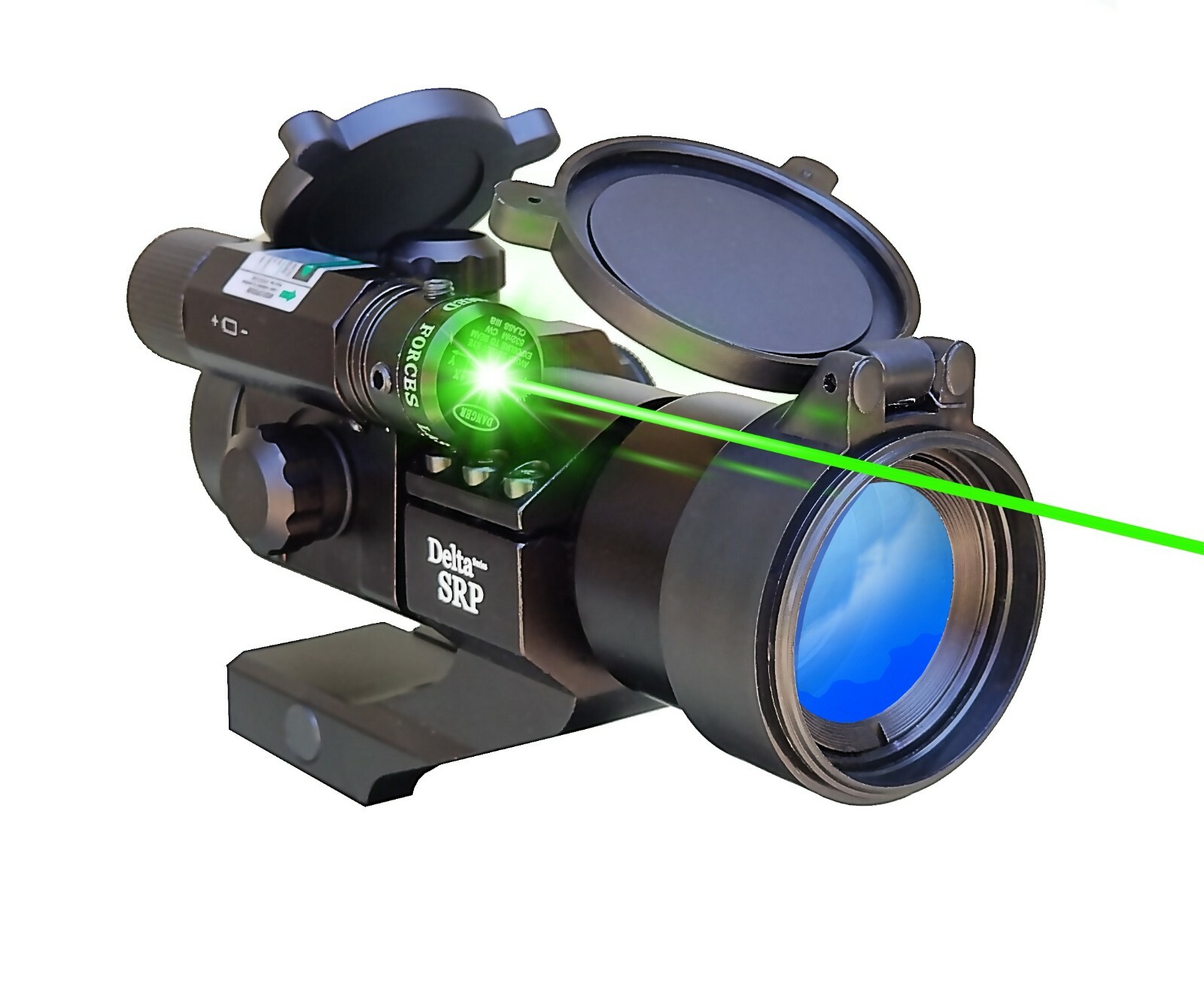 Red Dot Scope with Green Laser Sight Combo Aimpro SRP Rifle scope Gun ...
