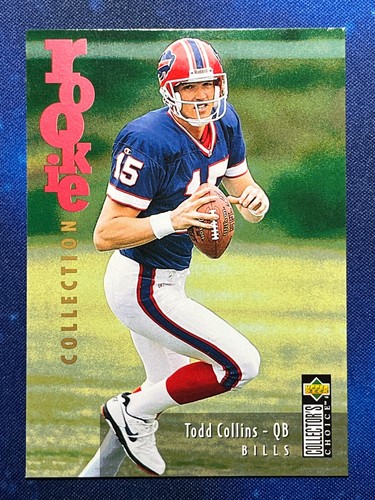 1995 Collector's Choice Update Football Rookie (RC) #U3 Todd Collins | eBay
