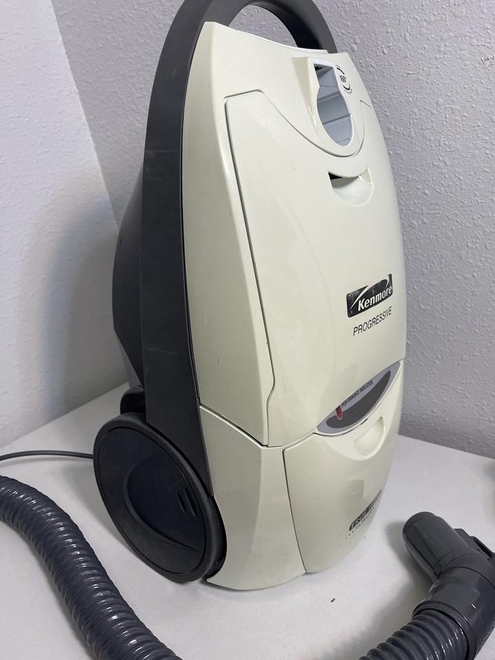 Kenmore Canister Vacuum 116 Progressive True HEPA 360 White W/ Hose ...