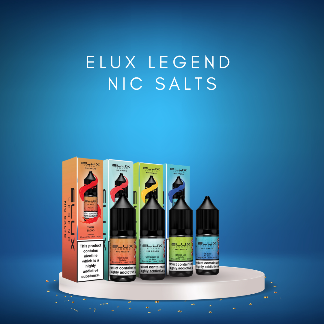 Elux Nic Salt 10ml E Liquid Vape Juice 50VG/50PG Buy 3 get 1 free add 4 ...