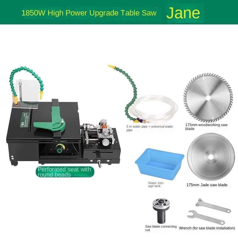 Saw Rock Gem Polisher Table Buffer Lathe Tool with Flexible Shaft for ...