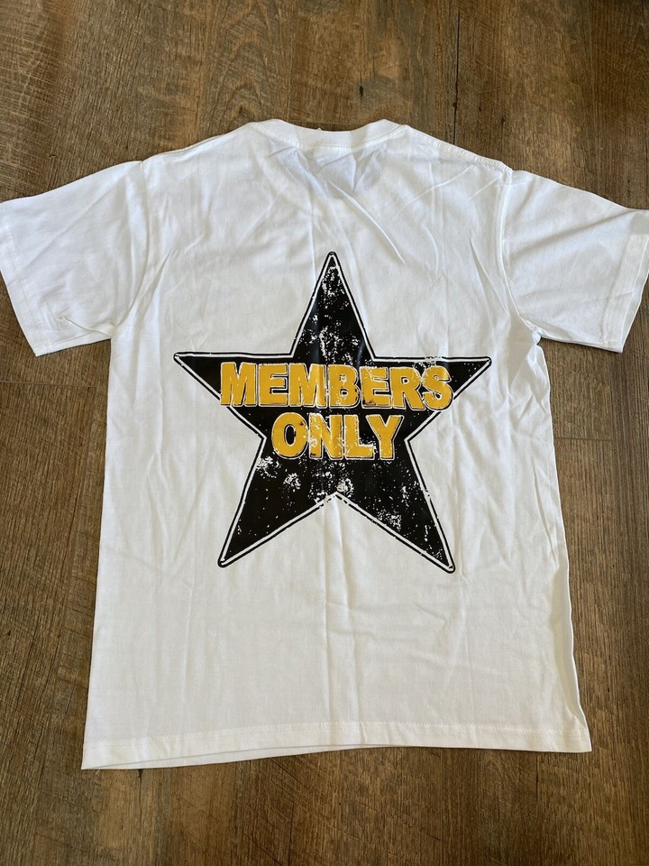 Yellyard Members Only Tee - Yellow Size Small | eBay
