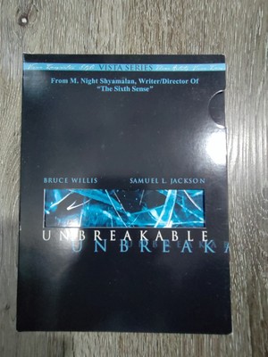 Unbreakable DVD 2001 2-Disc Set Vista Series Bruce Willis Thriller ...