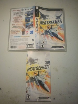 Heatseeker Sony PSP Cover art, Box and Manual only | eBay