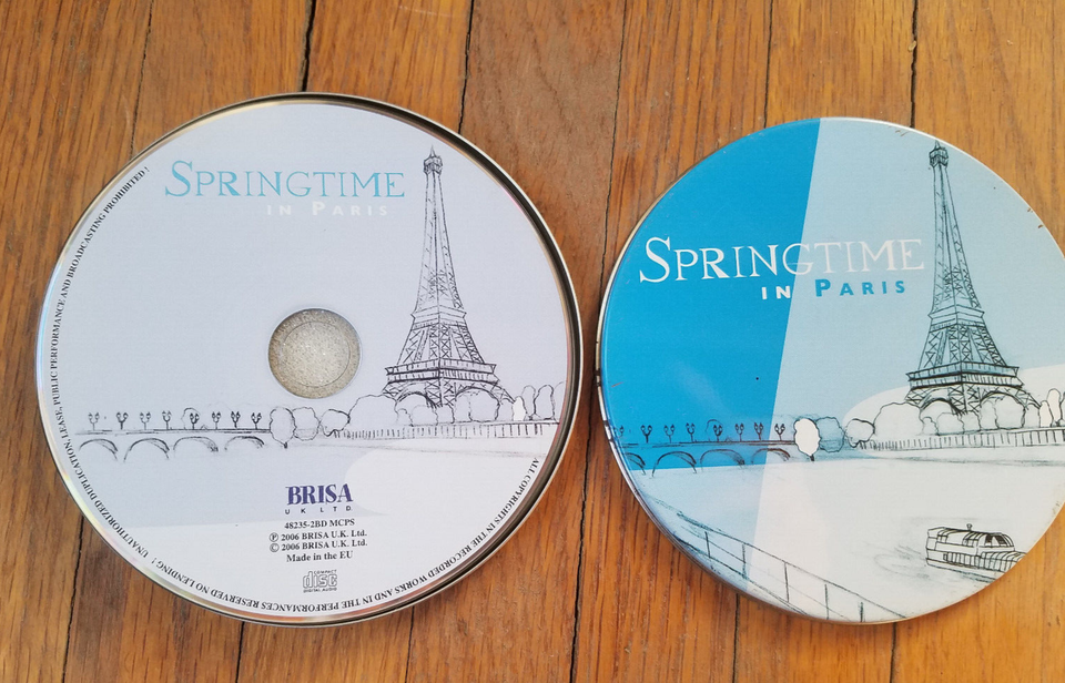 SPRINGTIME IN PARIS CD IN METAL TIN CASE | eBay