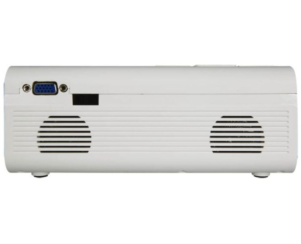 GPX Mini Bluetooth PROJECTOR PJ308W 1080p White USB Micro SD 150 ...