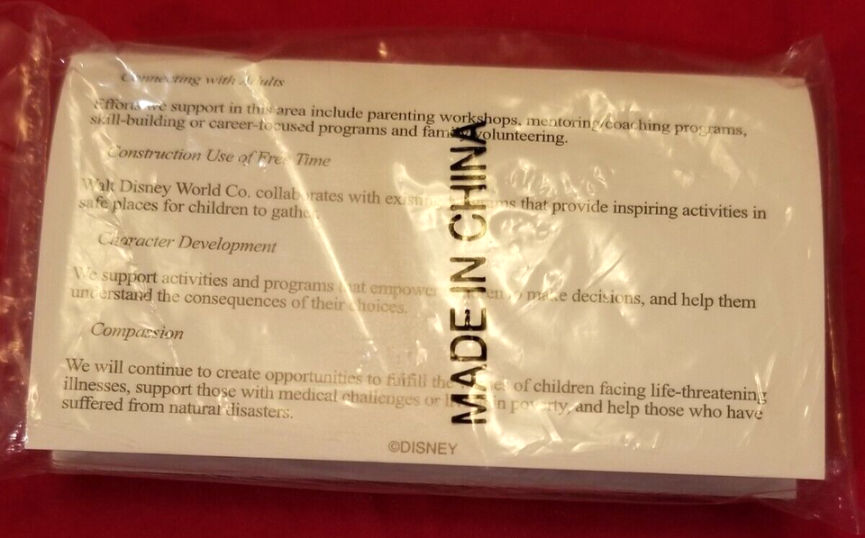 Disney WDW Disney Hand Cast Member Charity Pin "Disney Hand Helping ...