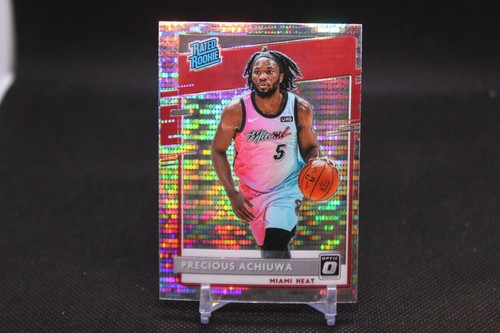 2020-21 Donruss Optic Precious Achiuwa Rated Rookie Silver Pulsar Card ...