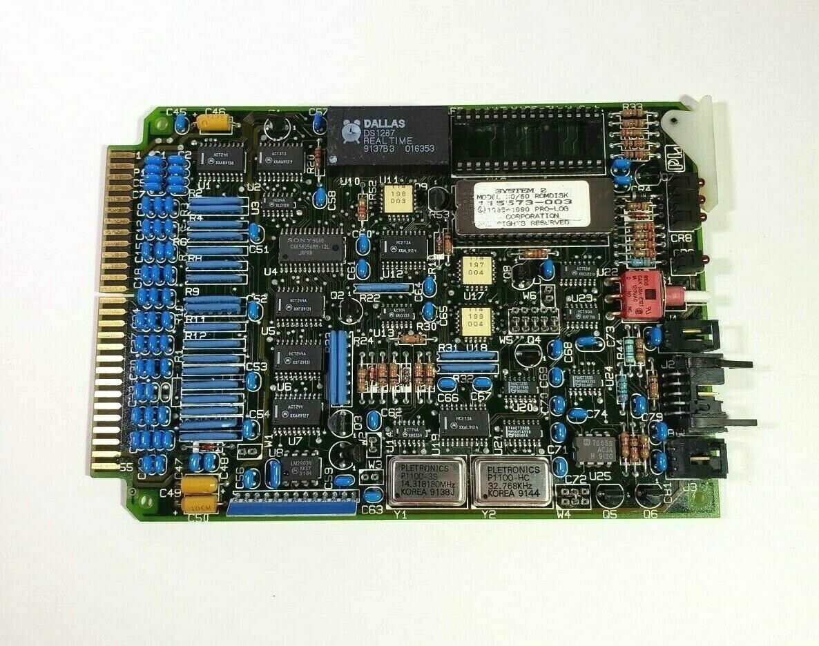 Pro-Log Prolog 7171A-02 PWB:114555-005 System Support Card Vintage ...