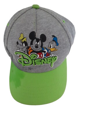Disney Kids Mickey Mouse, Donald Duck, Goofy Baseball Cap Grey and ...