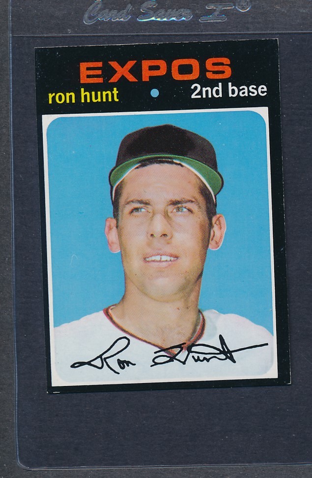 1971 Topps #578 Ron Hunt Expos EX *4633 | eBay