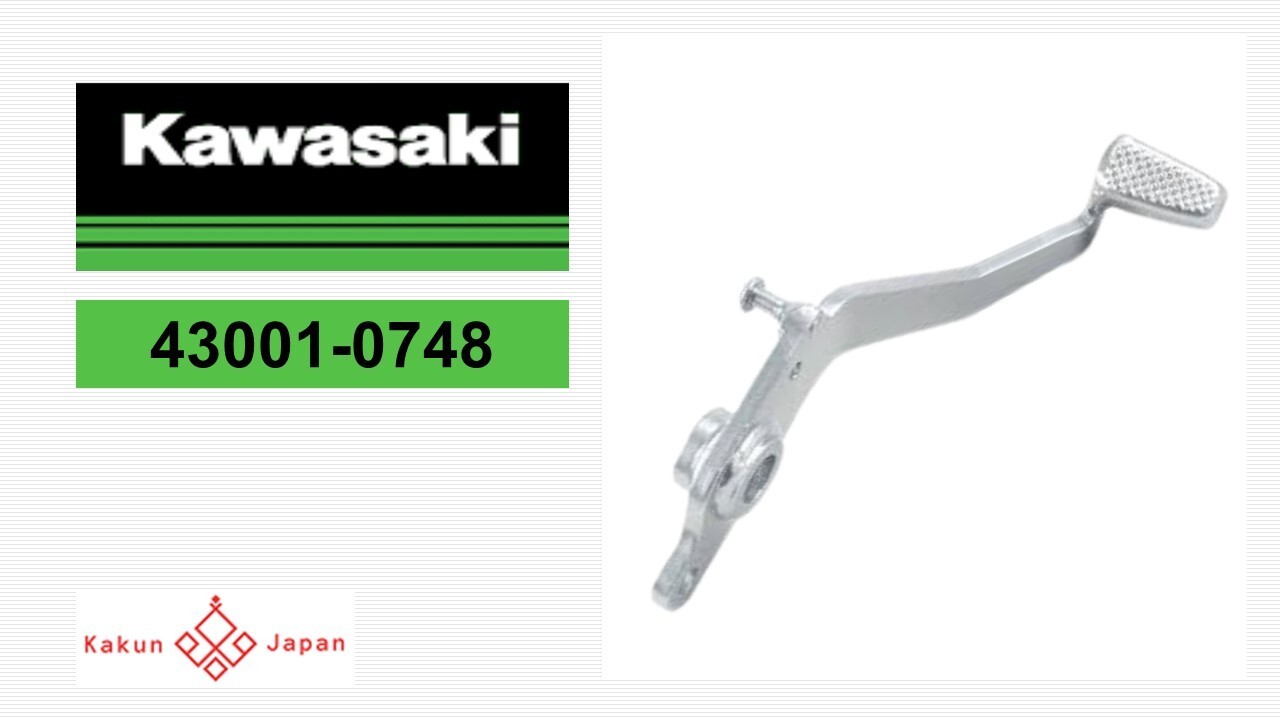 Kawasaki OEM 43001-0748 NINJA 650 Z650 BRAKE PEDAL LEVER 2017-2022 | eBay