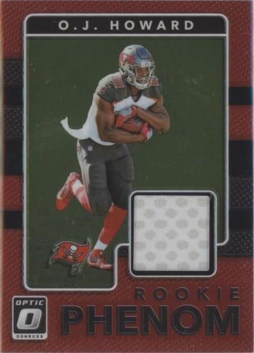 2017 Donruss Optic - Rookie Phenom Jerseys O.J. Howard #9 Prime /25 ...