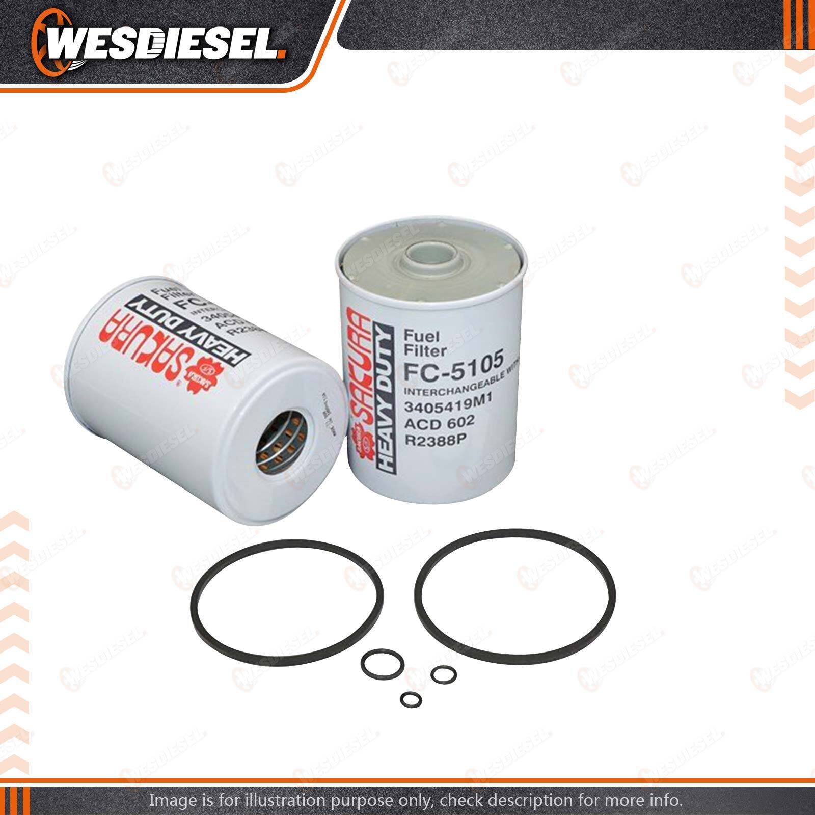 Sakura Fuel Filter for Peugeot 205 405 D70 605 1.8 1.9 2.4 2.5L Diesel ...