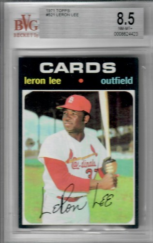 1971 Topps #521 Leron Lee BVG 8.5 NM-MT+ | eBay