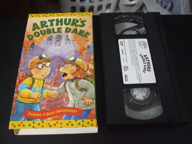 Arthur's Double Dare VHS Marc Brown 3 Adventures - RARE for sale online ...