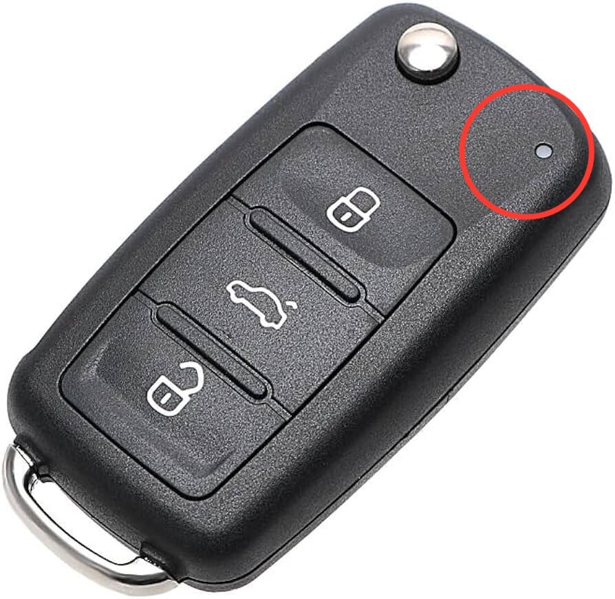 VW UPGRADE Key MK8 STYLE Scirocco MK6 Golf Polo Up Remote Flip Key Fob ...