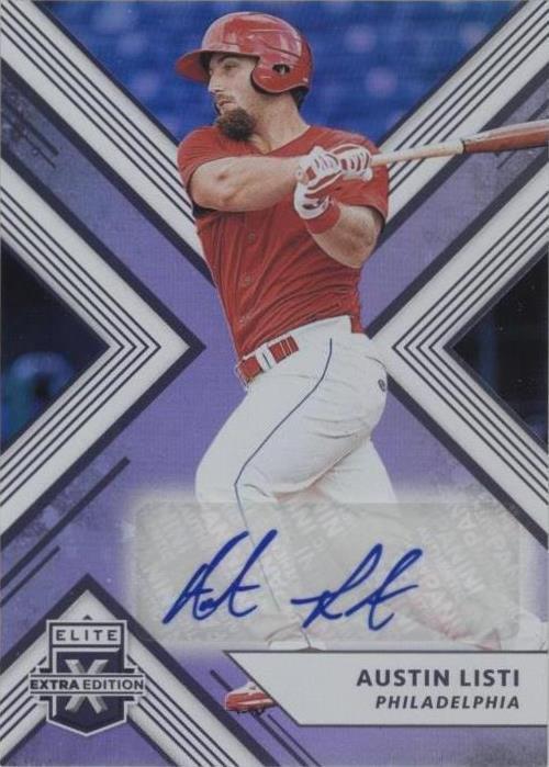2018 Panini Elite Extra Edition - Austin Listi #102 Autographs (AU, RC ...