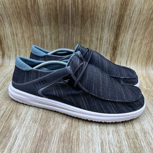 Hey Dude Shoes Wally Frontier Men's Size 13 Lava Stone Slip On Shoes ...