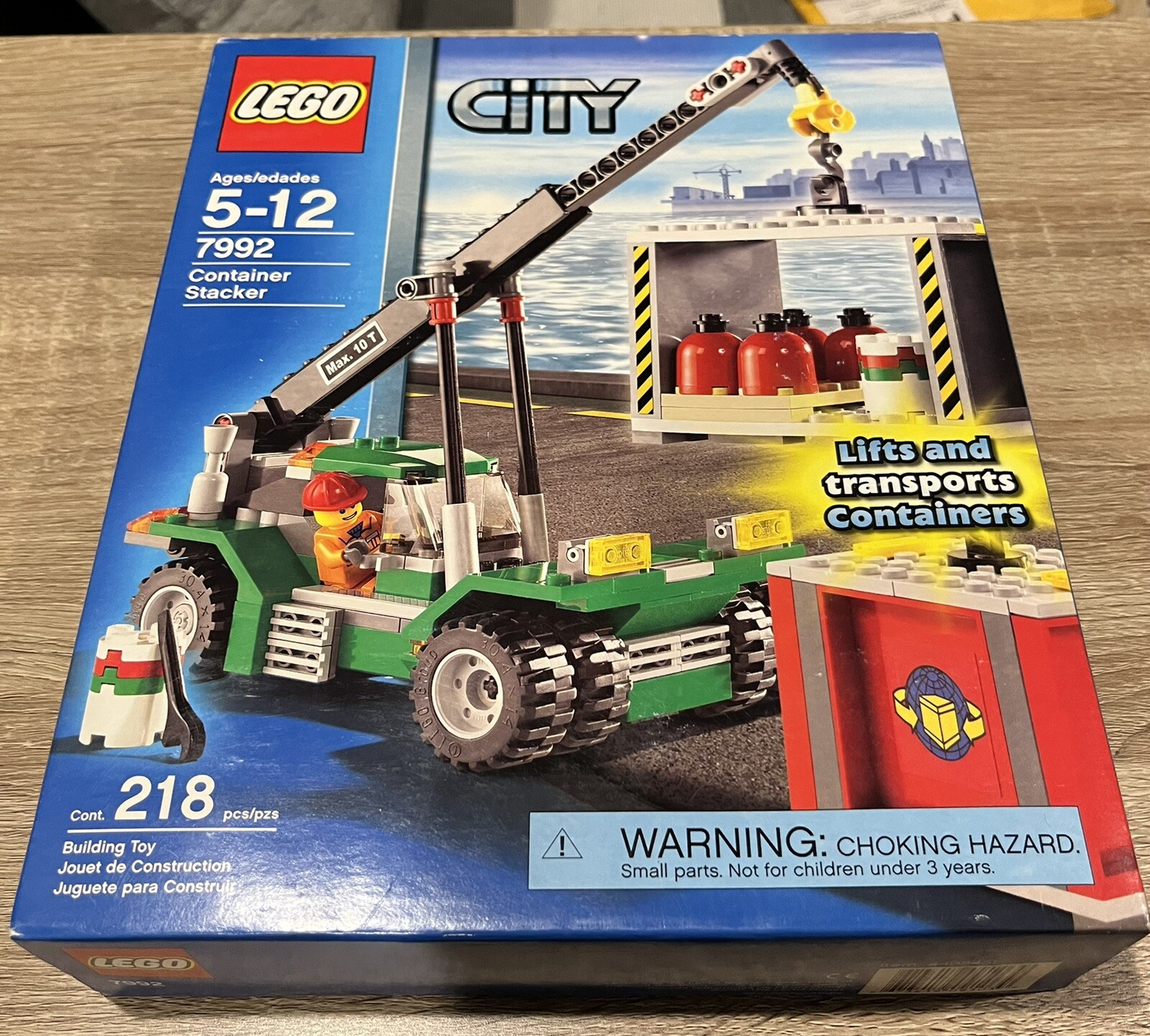 Lego City Container Stacker