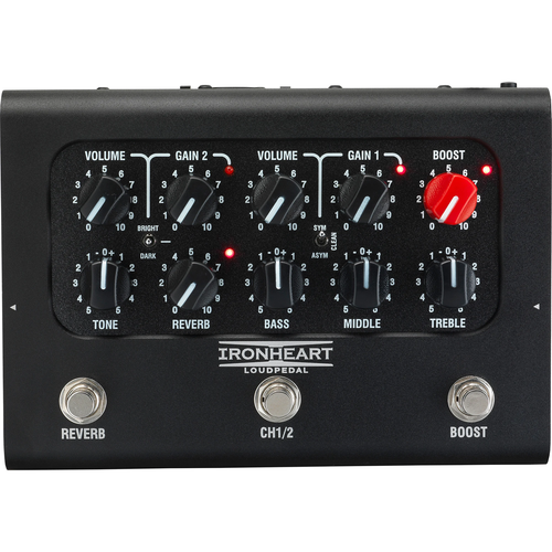 Laney Martin Miller Ironheart LOUDPEDAL Preamp / DI 60W Guitar Amp ...