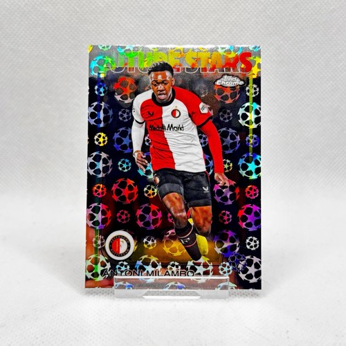 2024-25 Topps Chrome Logofractor UCC Antoni Milambo Base Insert Card ...