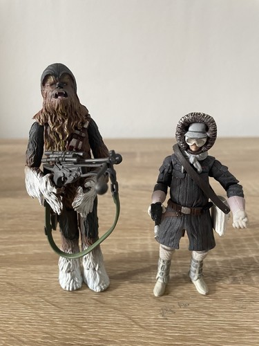 Star Wars Han Solo And Chewbacca Hoth Action Figures | eBay