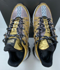 $1125 Men's Versace Trigreca Gold Glitter Sneakers DSU80941A02748 6Y090 ...