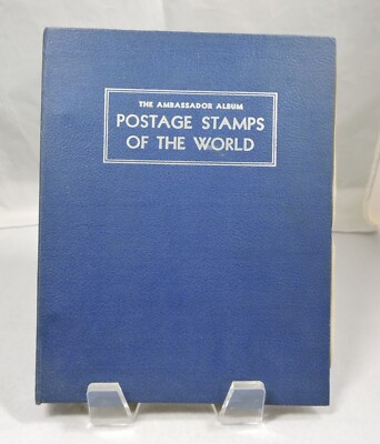 1959 AMBASSADOR ALBUM Postage Stamp Of The World H.E Harris - Lot of ...