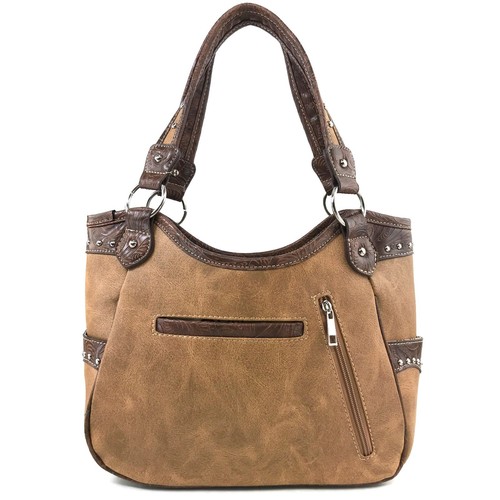 Justin West Wild Horse Embroidery Western Floral Concealed Carry ...