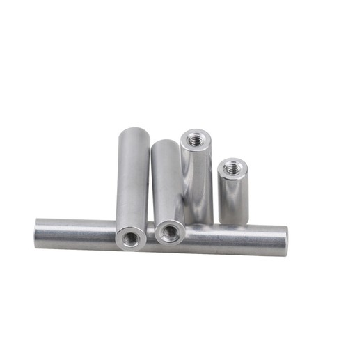 304 Stainless Steel Long Round Connector Nut Full Thread Sleeve Rod Bar ...