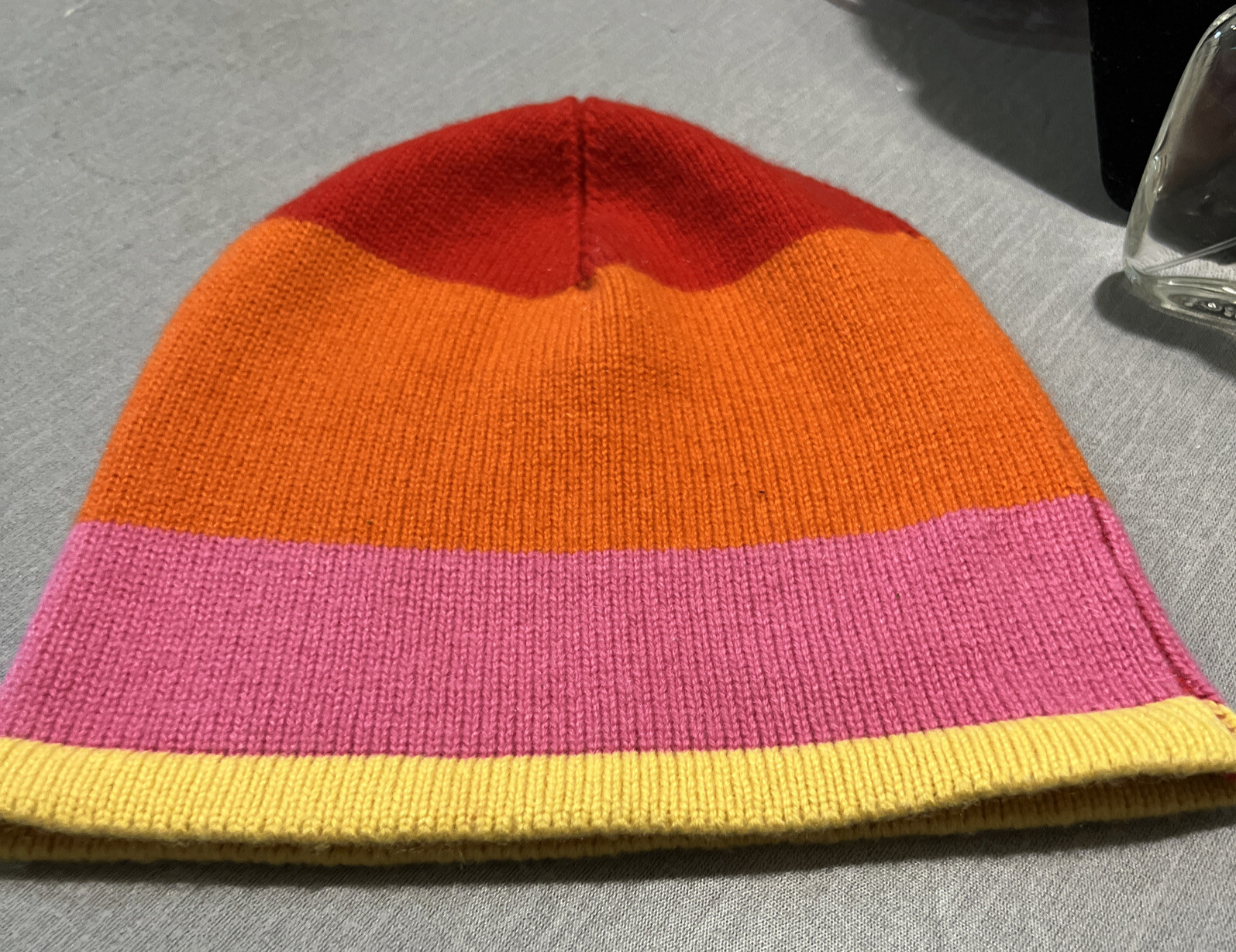 Women's Colorblock Hat - Isaac Mizrahi for Target Pin… - Gem