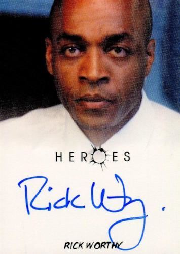 Heroes Archives Rick Worthy as Mike Autograph Card | eBay